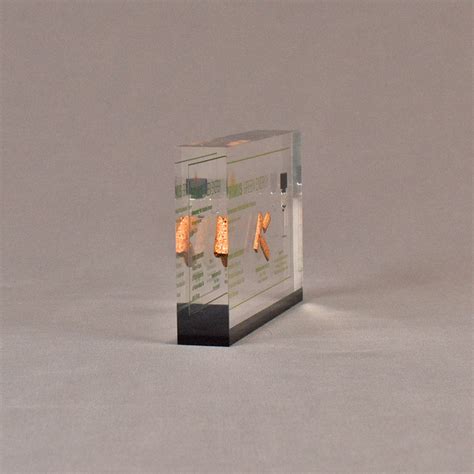 Array Rectangle Acrylic Embedment 4 X 6 Usacrylicawards