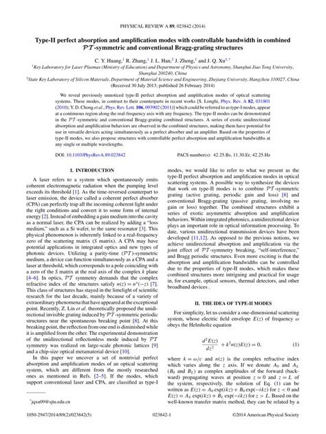 Pdf Symmetric And Conventional Bragg Grating Structures Dokumentips