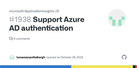 Support Azure Ad Authentication · Issue 1938 · Microsoftapplicationinsights Js · Github