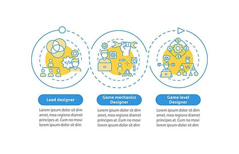 Video Game Development Infographic Chart Design Template Vector