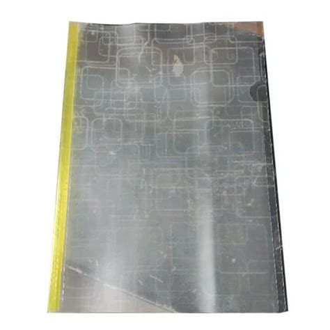 Transparent Plastic Strip File Folder Size A3 At 8 Piece In Indore