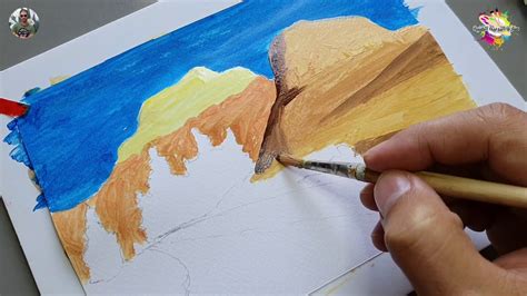 رسم يعبر عن الطبيعة أو البيئة أو الخيال للصف الخامس الابتدائي Youtube