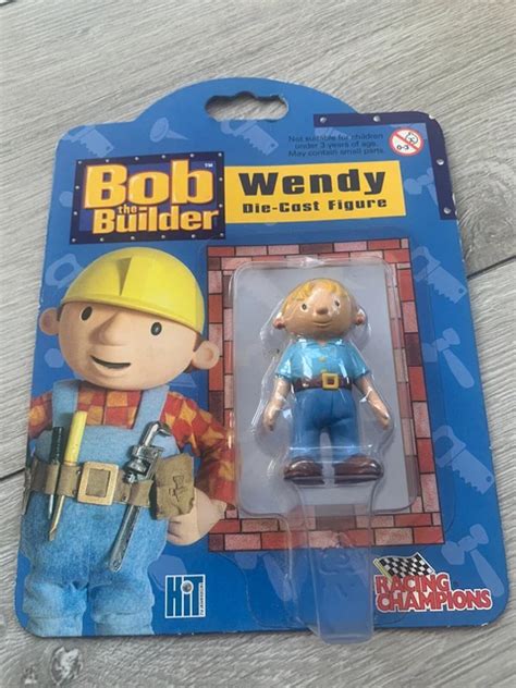 Bob The Builder Collectable Die Cast Figure Wendy Vintage 2001