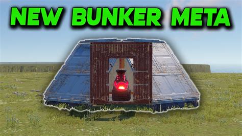 The NEW BUNKER META Rust Base Rust Building Tutorial 2023 YouTube