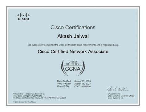 Akash Jaiwal On Linkedin Ccna Networking Cisco Itcertifications