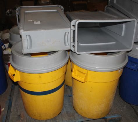 6pcs Assorted Garbage Bins 6pcs Assorted Garbage Bins Hmr Shop N Bid