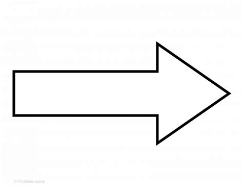 Free Printable Arrow Stencils Templates Printable