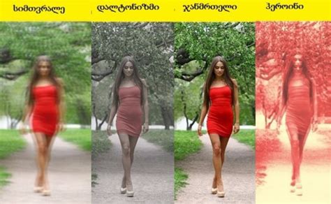 როგორ ხედავს ადამიანი 15 სხვადასხვა მდგომარეობაში ალკოჰოლი ნარკოტიკი და ა შ ეს ბევრს