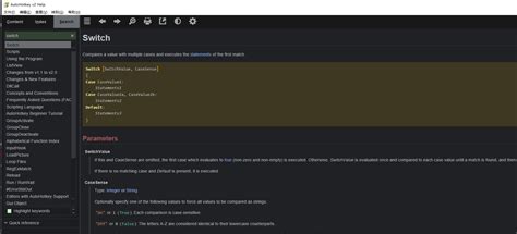 Case应该和switch对齐 · Issue 393 · Thqbyvscode Autohotkey2 Lsp · Github