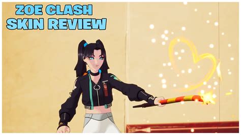 Zoe Clash Skin Fortnite Review Skinreview Youtube