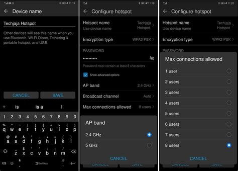 How To Make A Wifi Hotspot Using Your Smartphone Techjaja