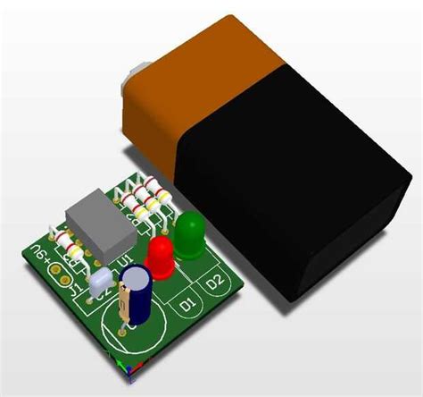 Planificación De Circuito Crear Una Doble Parpadeando El Led Del Circuito En Protoboard Con