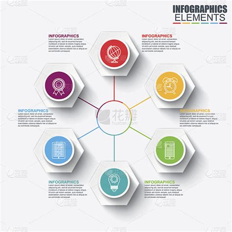 摘要信息图数据可视化向量