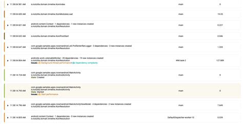 Detecting A Startup Performance Issue Kotzilla