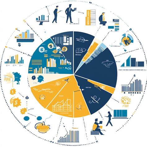 A Diagram Of A Portfolio Diversification Strategy Showing The Allocation Of Funds Across