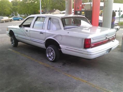 F S F T 1992 Lincoln Towncar Lowrider Lowriders Lincoln Town Car
