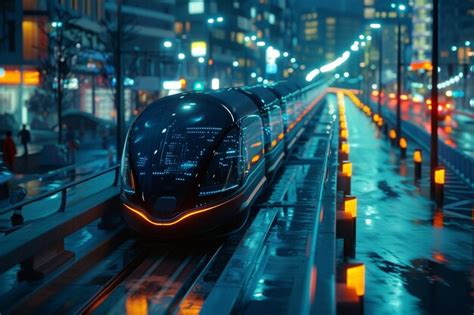 Premium Photo Aidriven Transportation System For Efficient Urban