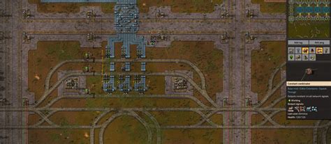 Need Help With Logistic Train Network Setup Rfactorio