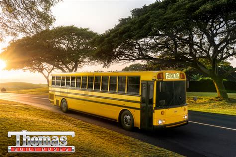 Thomas Built Rolls Out Saf T Liner Hdx2 Maintenance School Bus Fleet