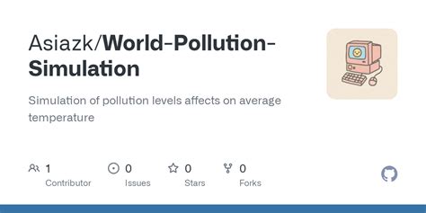 Github Asiazkworld Pollution Simulation Simulation Of Pollution