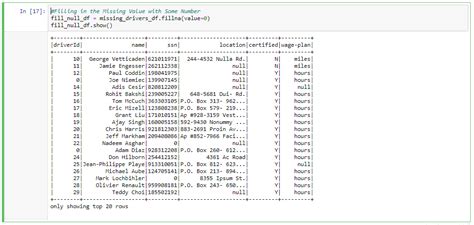 Pyspark Impute Missing Values Projectpro