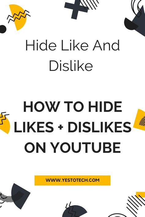 Hide Like And Dislike How To Hide Like Dislike On Youtube