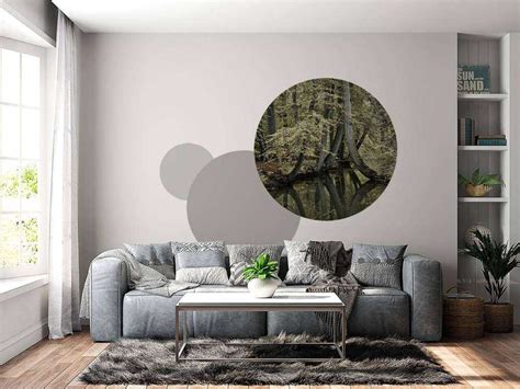 Beekje Met Hangende Bomen Fotobehang