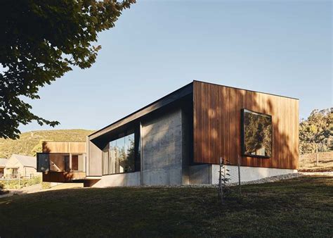 Landscape Responsive Design With Blackbutt Cladding And Concrete