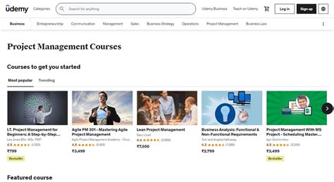 11 Best Project Management Course Platforms To Get Certified Tangolearn