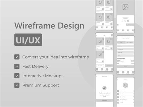 Low Fidelity High Fidelity Wireframe UI UX Design Upwork