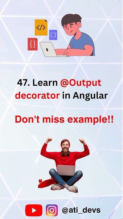 What Is Output Decorator In Angular Shorts Angular Interview Youtube