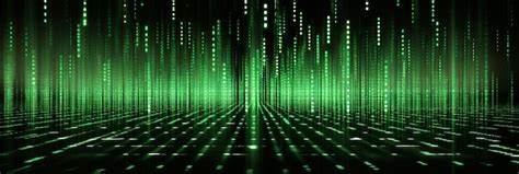 Premium Photo Abstract Digital Matrix Background With Data Grid And