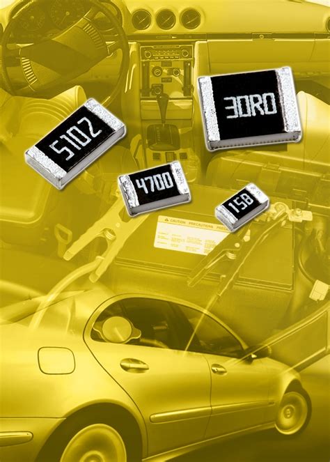 Yageo Thin Film Automotive Grade Chip Resistor Rutronik Tec