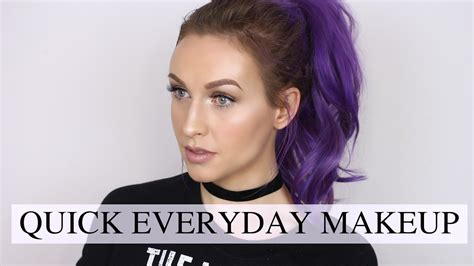 Quick Makeup For Everyday 10 Minute Makeup Youtube