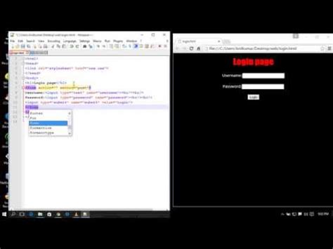 Format Html Code In Notepad