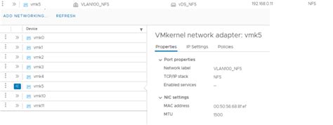 Binding Vmware Esxi Nfs Traffic To Custom Vsphere Tcpip Stack