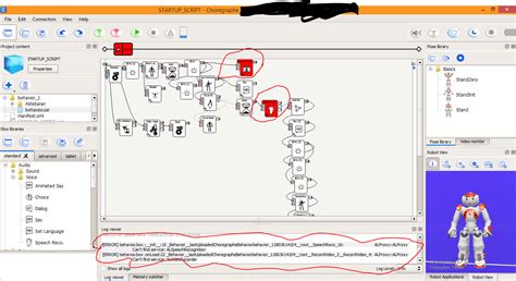 Proxy Nao Robot Choregraphe Alproxy Error Stack Overflow