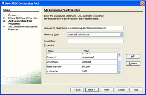 Glassfish Pool De Conexiones Con PostgreSQL Desde NetBeans