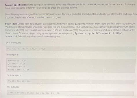 Solved Program Specifications Write A Program To Calculate A