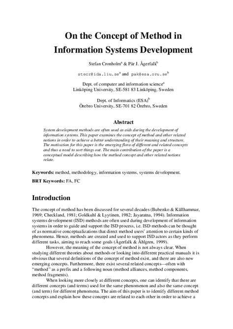 Information System Development Part 1 Bcs Is By Ranuga Disansa