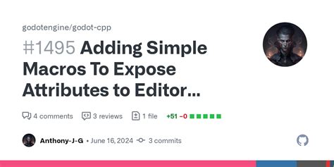 adding simple macros to expose attributes to editor more easily by anthony j g · pull request