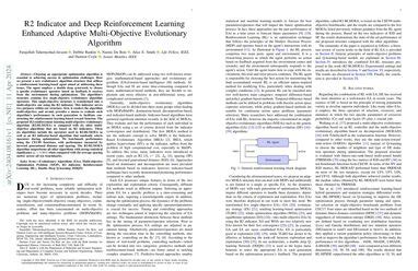 R2 Indicator And Deep Reinforcement Learning Enhanced Adaptive Multi
