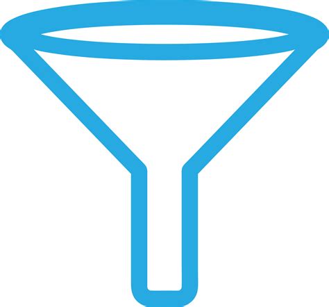 Filter Icon Sign Symbol Design 10147697 Png