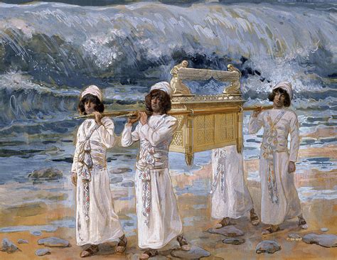 The Ark Passes Over The Jordan 1902 Painting By James Tissot Fine