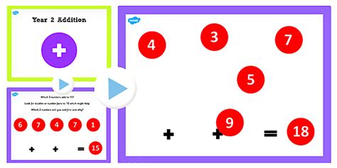 Year 2 Adding 3 1 Digit Numbers Lesson 5 Powerpoint Twinkl