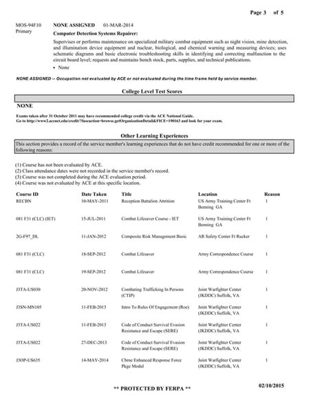 Jst Army Transcript Atnip Marcus O Pdf Defense Industry Industries