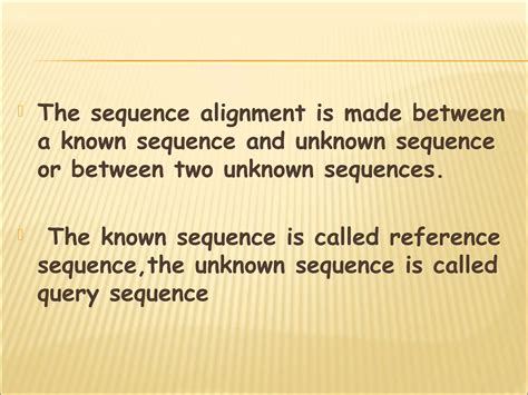 Sequencealignmentinbioinformatics 100204112518 Phpapp02 Ppt