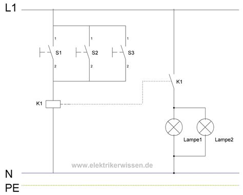 Stromstoßschaltung Aufbau Und Funktion