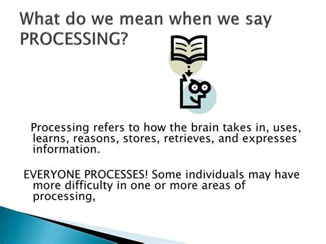 Ppt Understanding Processing Deficits Powerpoint Presentation Free