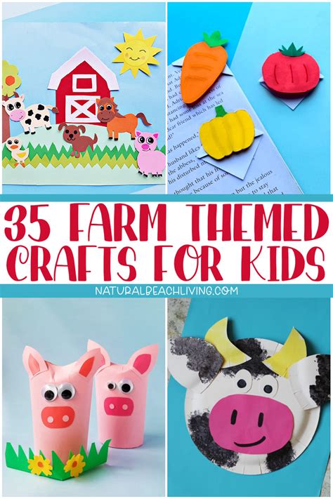 36 Adorable Farm Theme Preschool Crafts And Activities Natural Beach